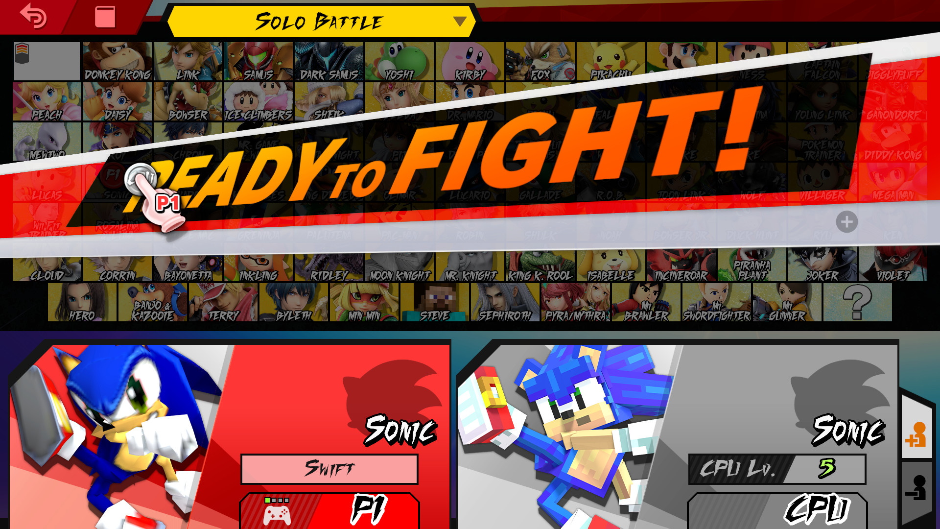 Chronicles Sonic Mod for Super Smash Bros. Ultimate | SSBU Mods
