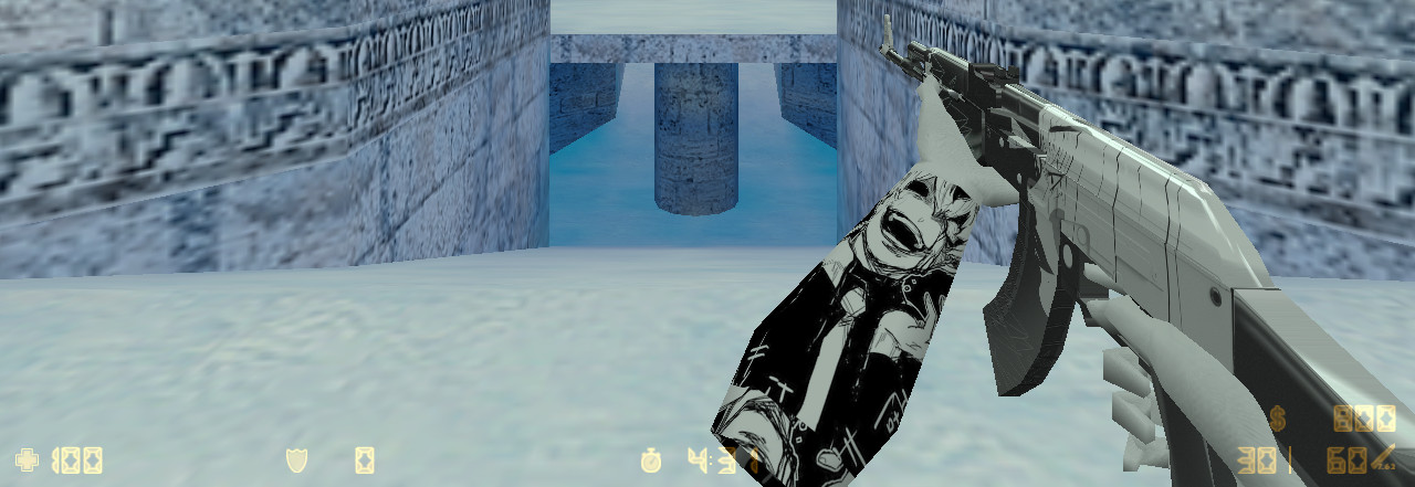 AK-47 With High FOV [Counter-Strike 1.6] [Mods]