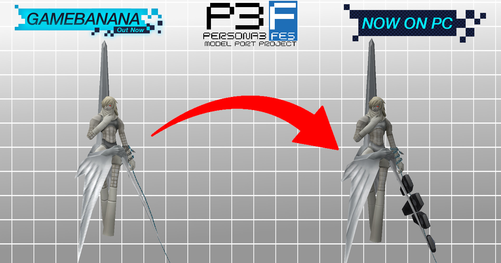 P3F Model Port Project Mod for Persona 3 Portable (PC) | P3P PC Mods