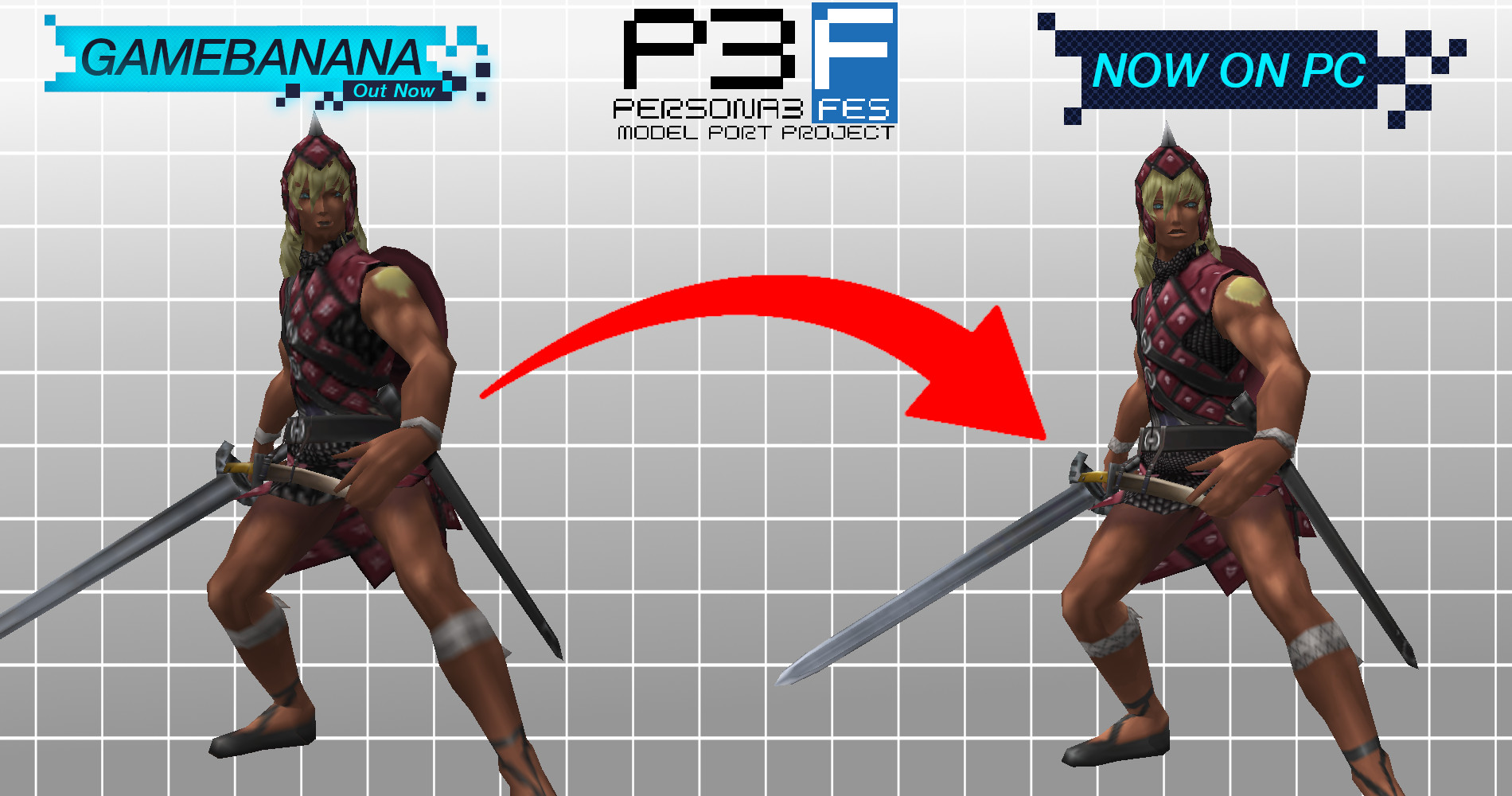 P3F Model Port Project Mod for Persona 3 Portable (PC) | P3P PC Mods