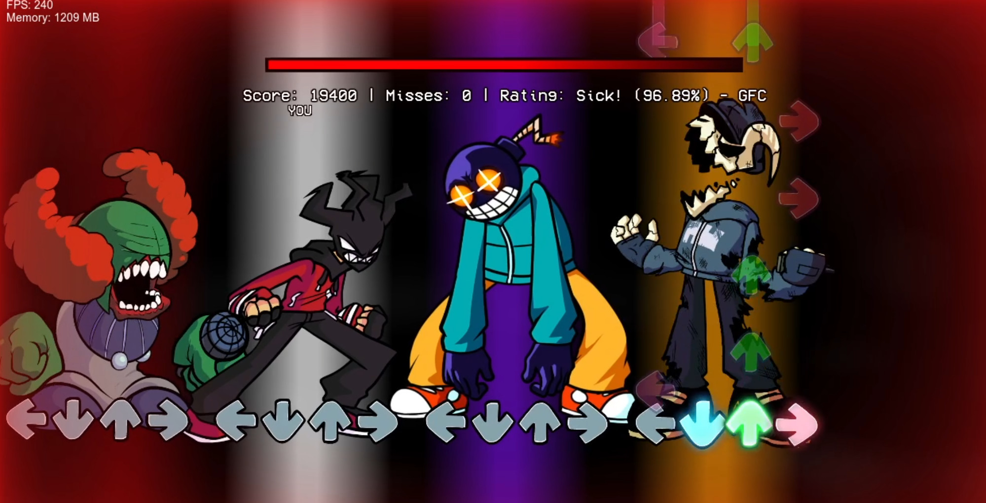 Absolute Rage Mashup Mod (Remastered) Mod for Friday Night Funkin ...