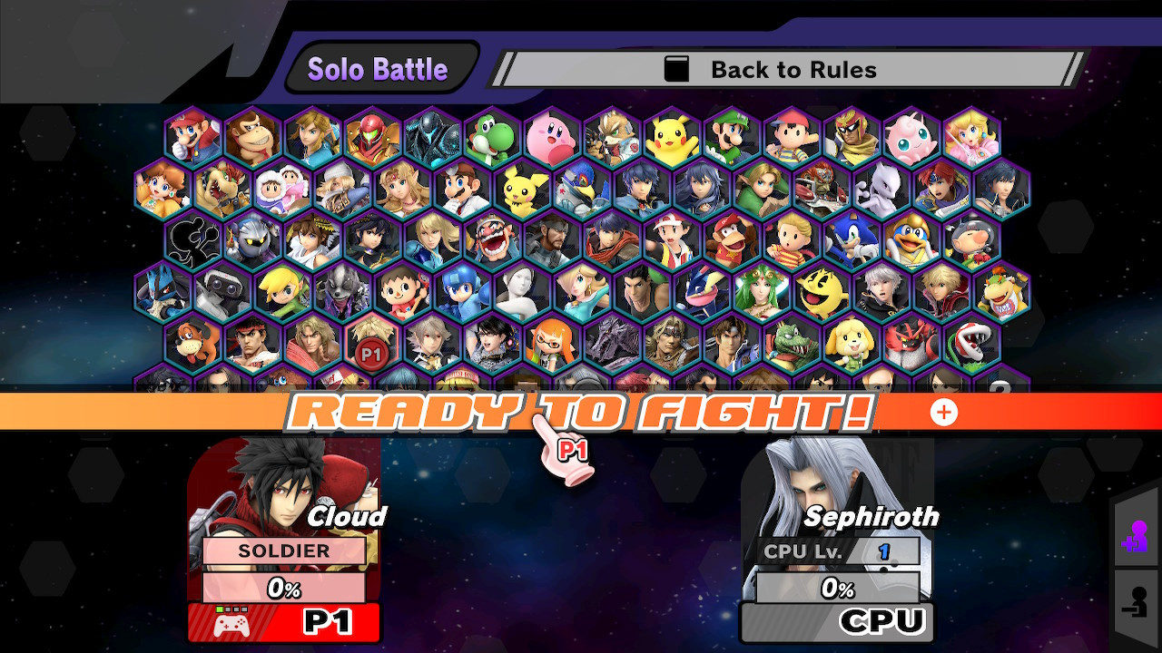 Vincent inspired Cloud Mod for Super Smash Bros. Ultimate | SSBU Mods