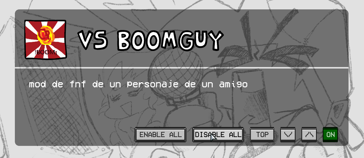 FNF' vs Boom Guy Mod for Friday Night Funkin' | FNF Mods