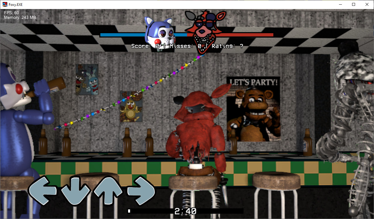 Foxy.EXE (Sonic.EXE Covers) Mod for Friday Night Funkin' | FNF Mods