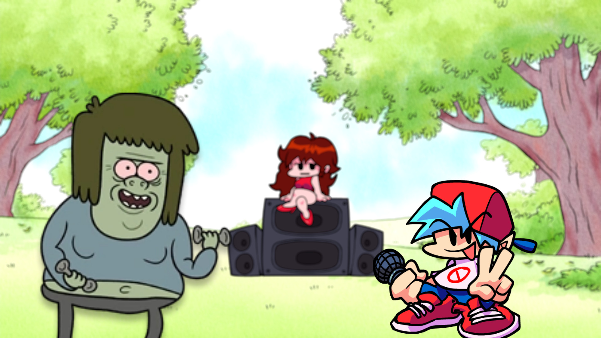 Friday Night Funkin : Vs. Muscle Man Mod for Friday Night Funkin' | FNF ...