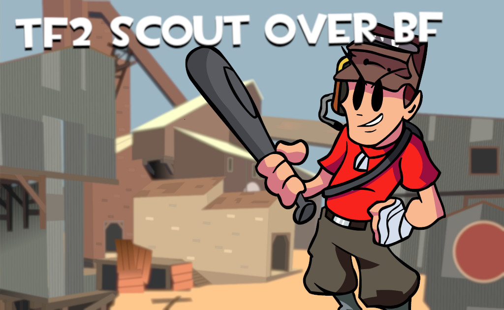 (Friday Night Funkin) Scout Over BF [Friday Night Funkin'] [Mods]