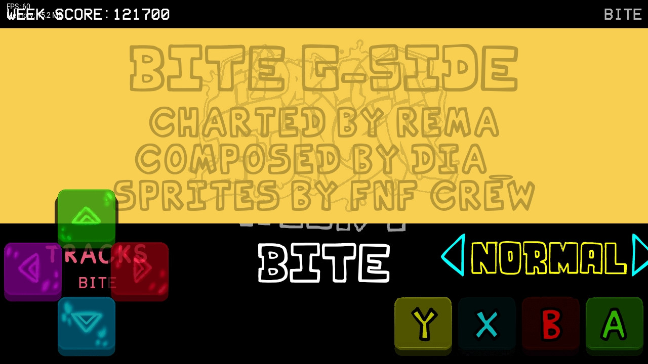 Bite G-Side Charted Mod for Friday Night Funkin' | FNF Mods