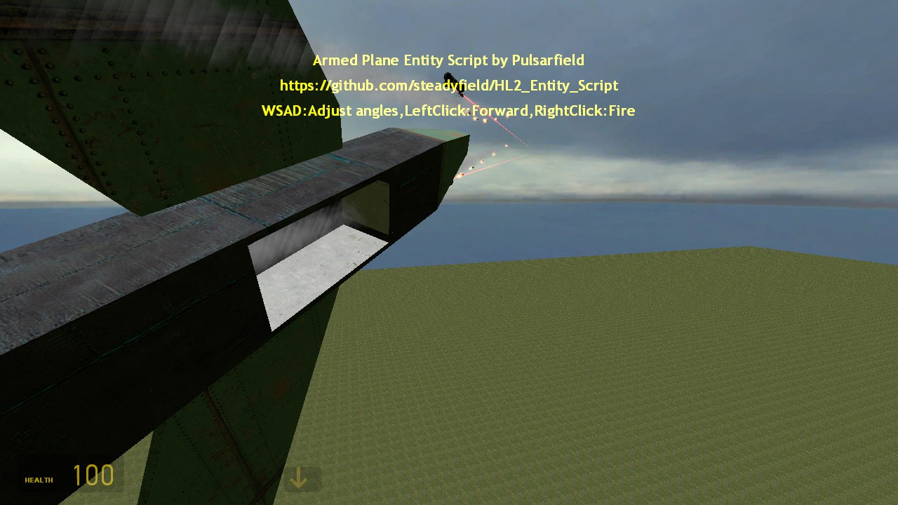 Drivable Plane Spawn Script [Works in ANY MODs] Mod for Half-Life 2 ...
