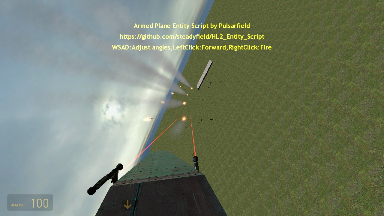 Drivable Plane Spawn Script [Works in ANY MODs] Mod for Half-Life 2 ...