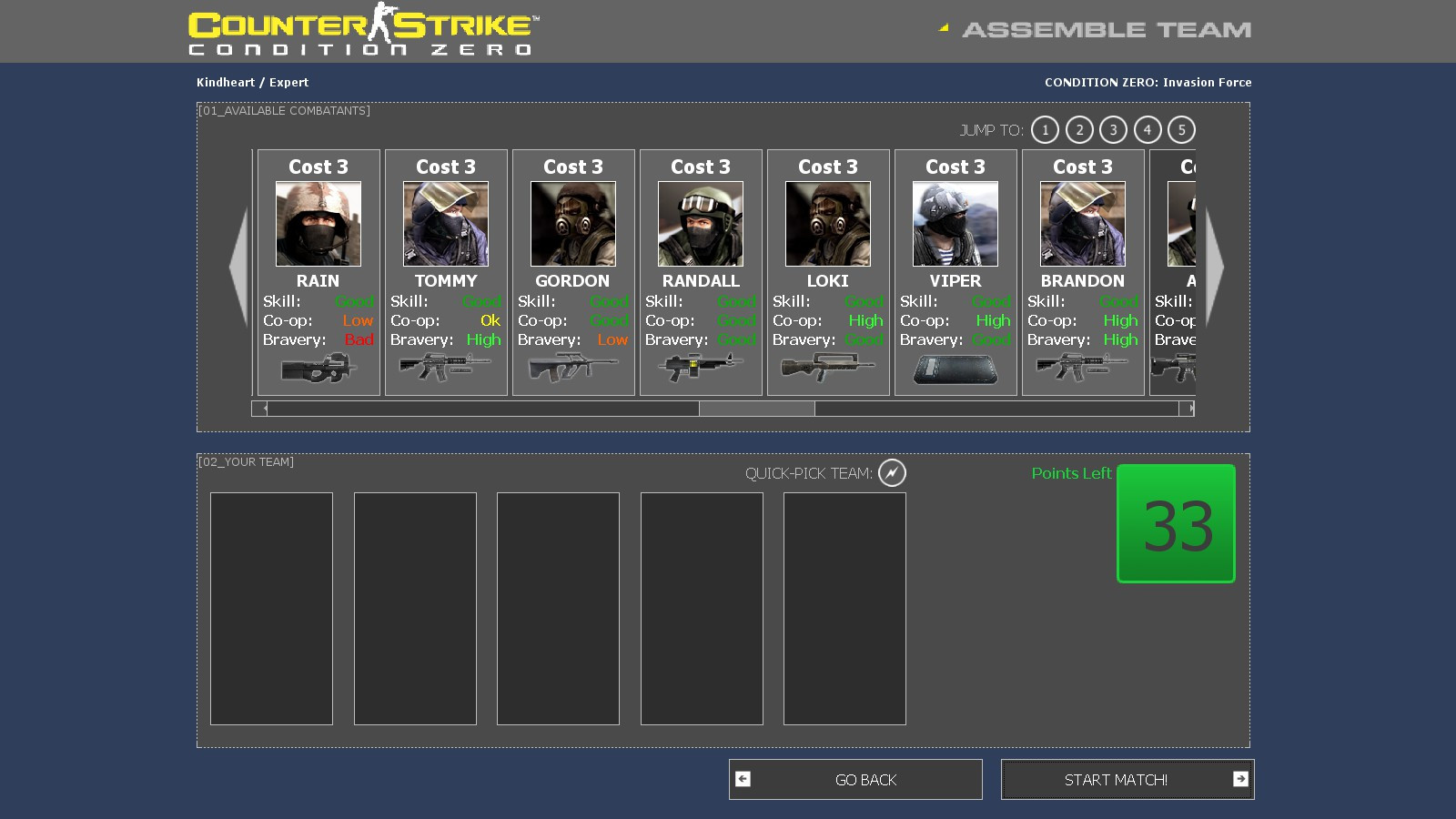 Invasion Force Mod for Counter-Strike: Condition Zero | CS:CZ Mods