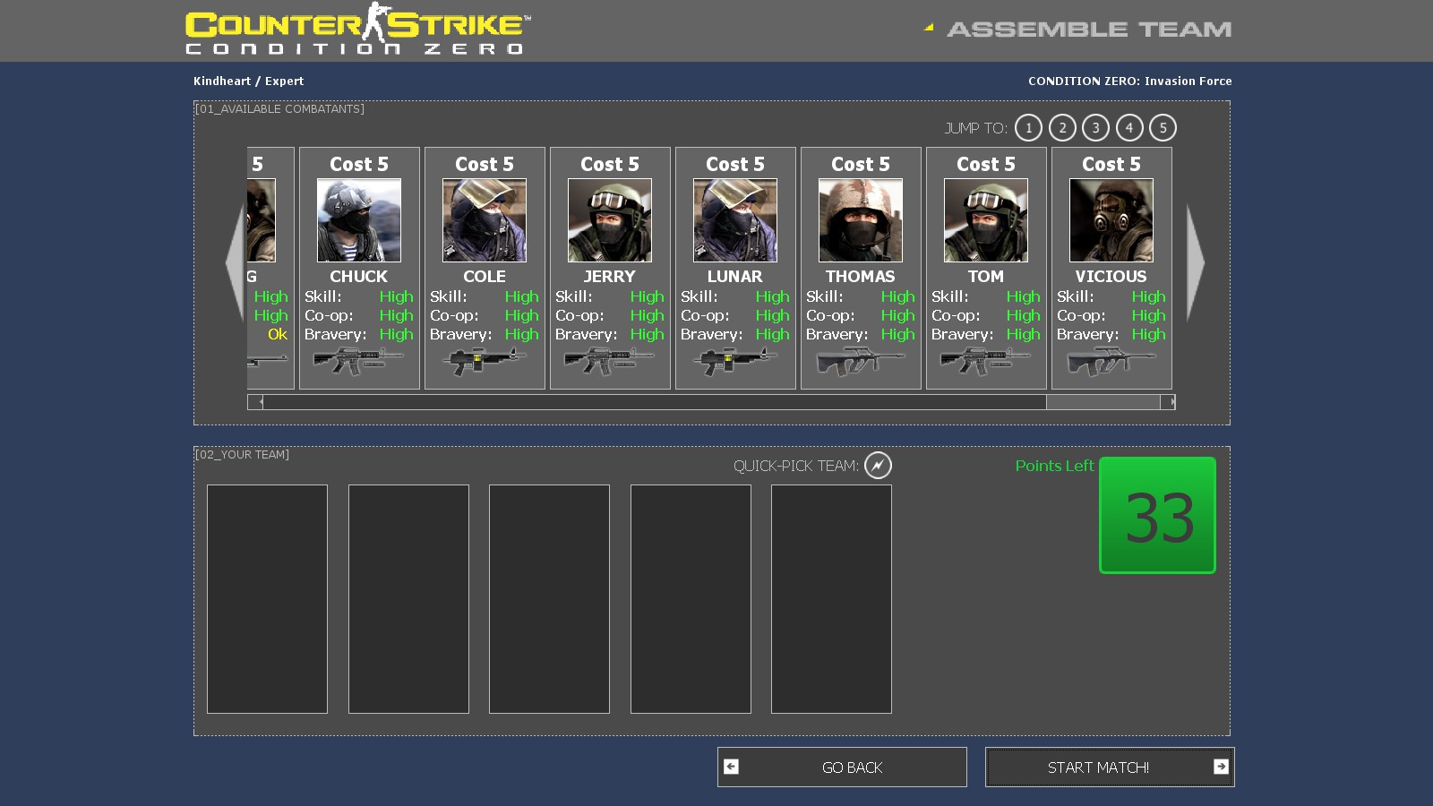 Invasion Force Mod for Counter-Strike: Condition Zero | CS:CZ Mods