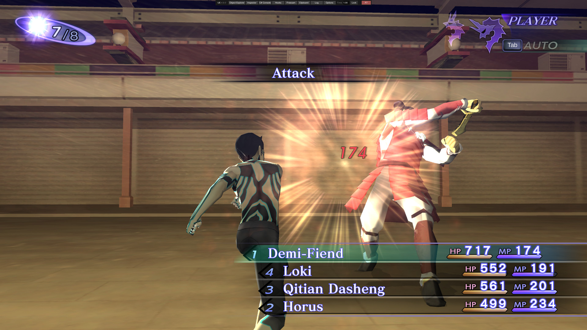 Red Damage Numbers VS Low Health Enemies Mod for Shin Megami Tensei ...