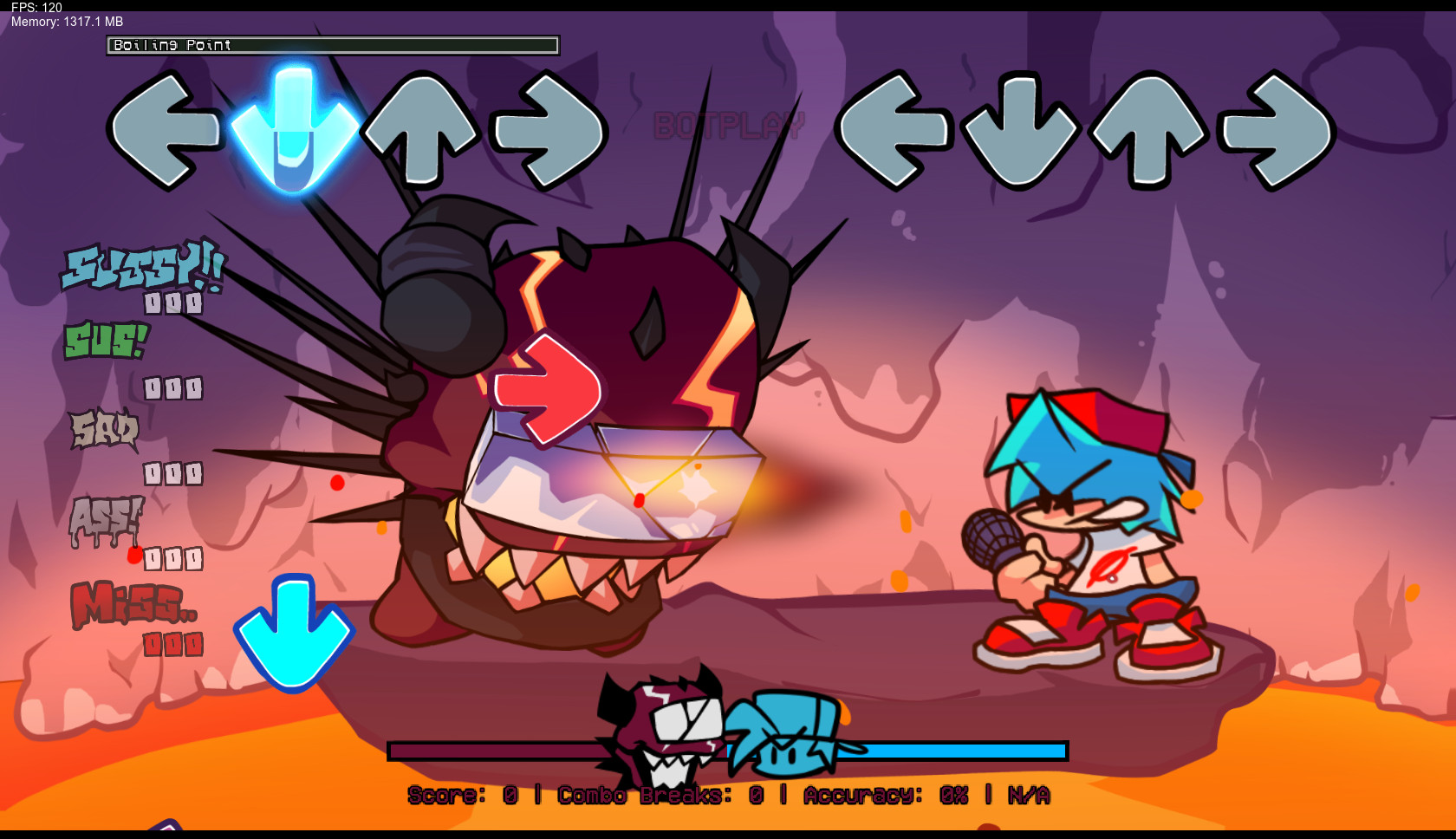 Polystation's Restyled BF Remake Mod for Friday Night Funkin' | FNF Mods