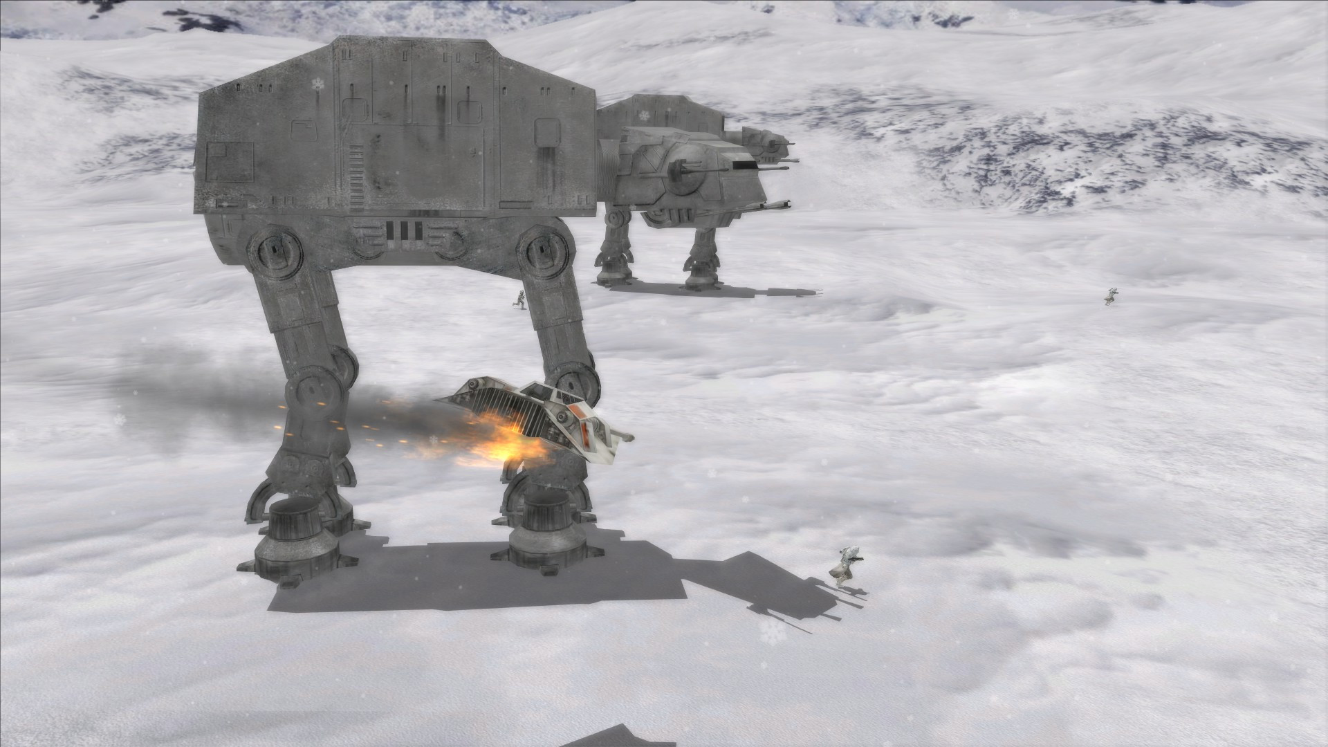 Hoth: Echo Base Mod for Star Wars Battlefront II (2005) | BF2 (2005) Mods