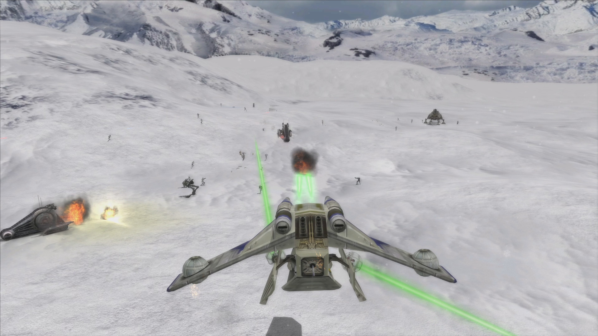 Hoth: Echo Base Mod for Star Wars Battlefront II (2005) | BF2 (2005) Mods