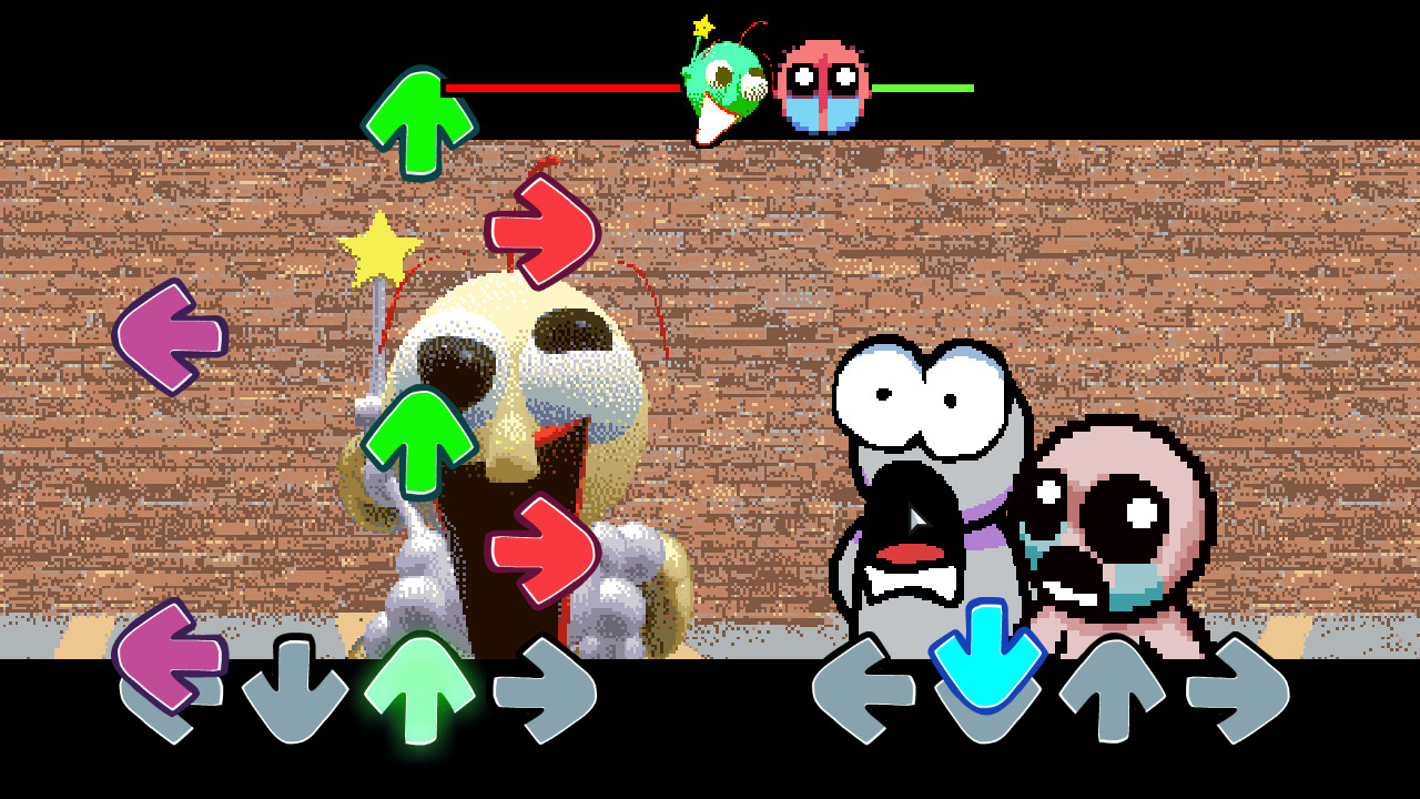 Bald vs isaac [Friday Night Funkin'] [Mods]