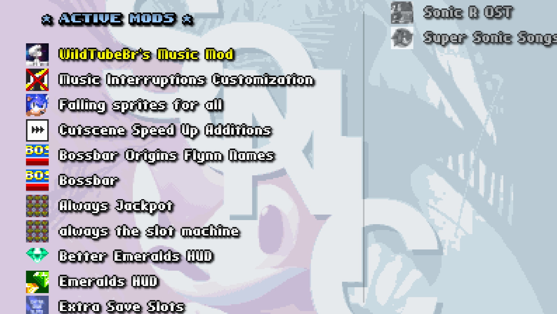 WildTubeBr's Music Mod Mod for Sonic 3 A.I.R. | S3AIR Mods