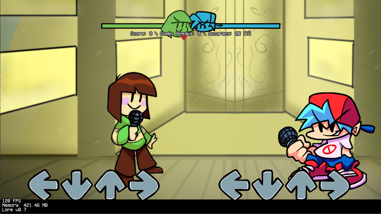 Vs. Chara: Game Over (Rechart) Mod for Friday Night Funkin' | FNF Mods