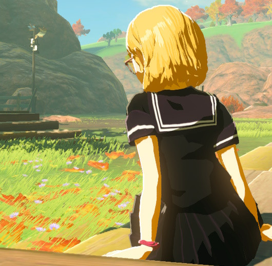 Linkle Old High School Uniform Mod for The Legend of Zelda: Breath of ...