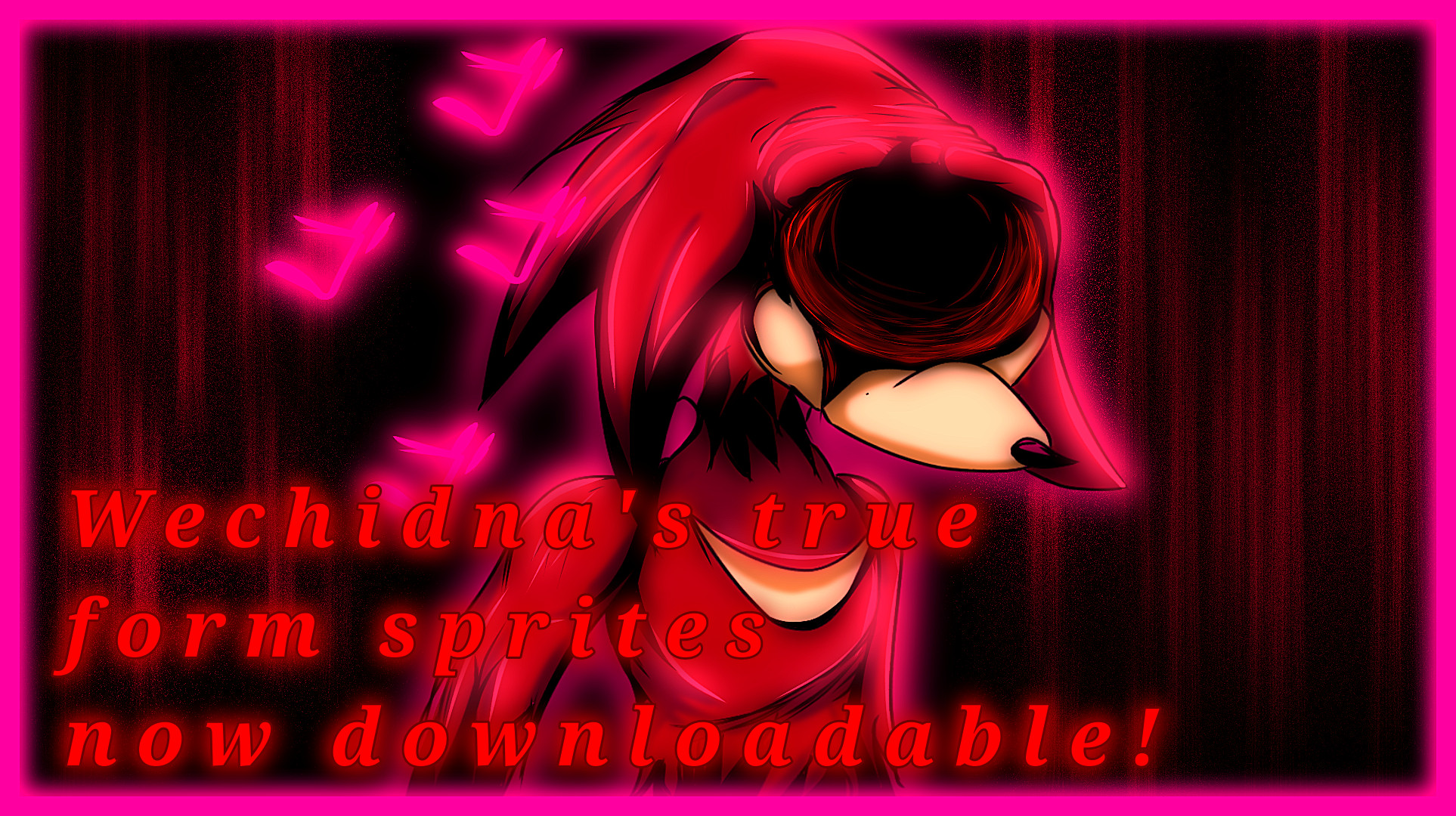 Wechidna's Undisguised (true) form sprites [Friday Night Funkin'] [Mods]