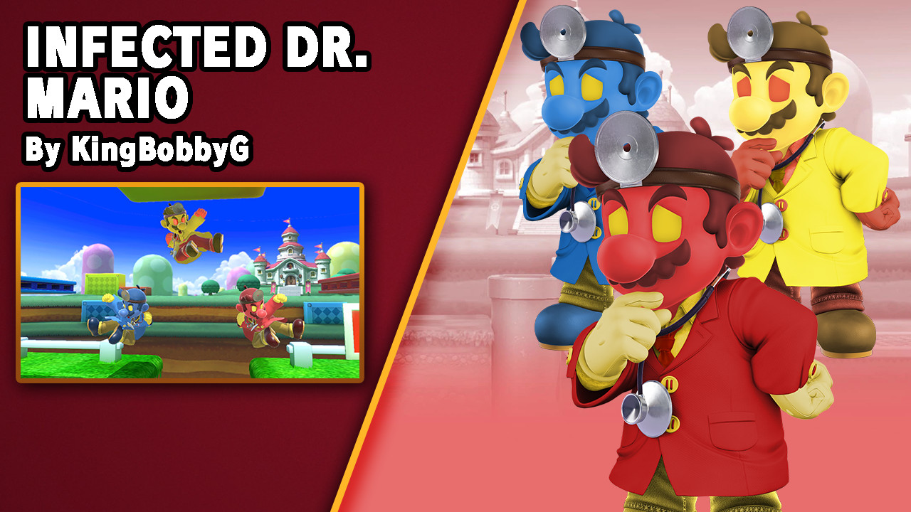 Infected Dr. Mario Mod for Super Smash Bros. Ultimate | SSBU Mods