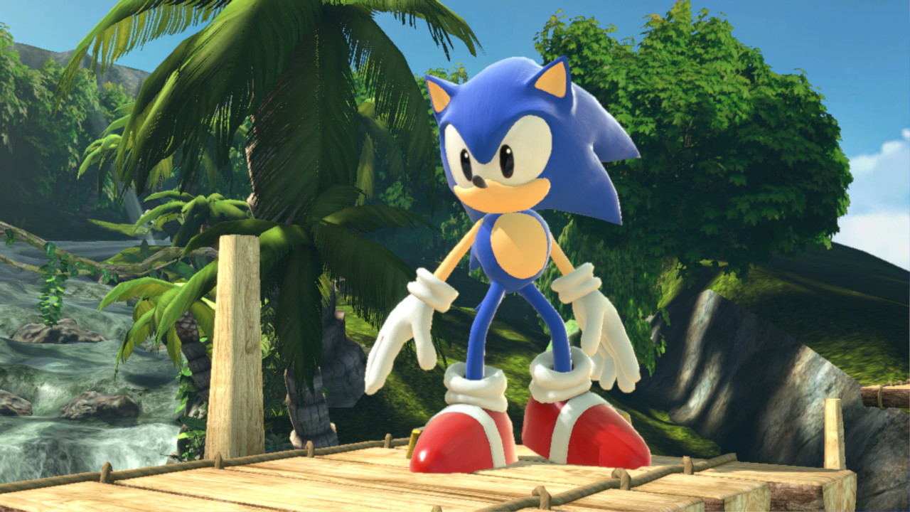 JP Boxart Classic Sonic Mod for Super Smash Bros. Ultimate | SSBU Mods