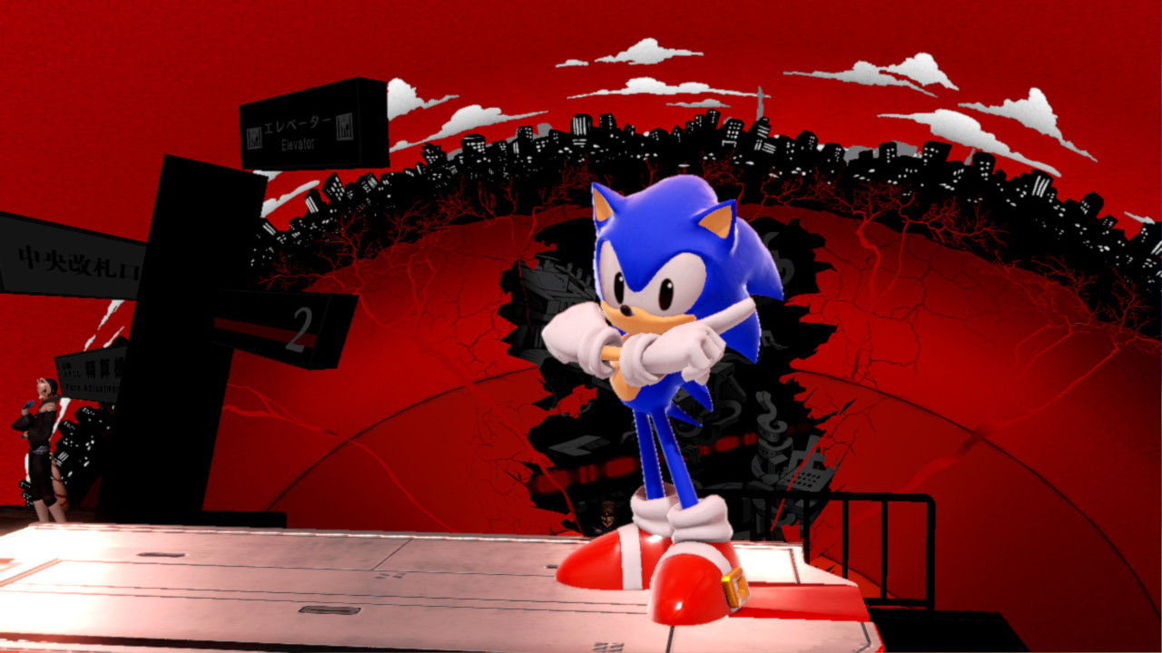 JP Boxart Classic Sonic Mod for Super Smash Bros. Ultimate | SSBU Mods