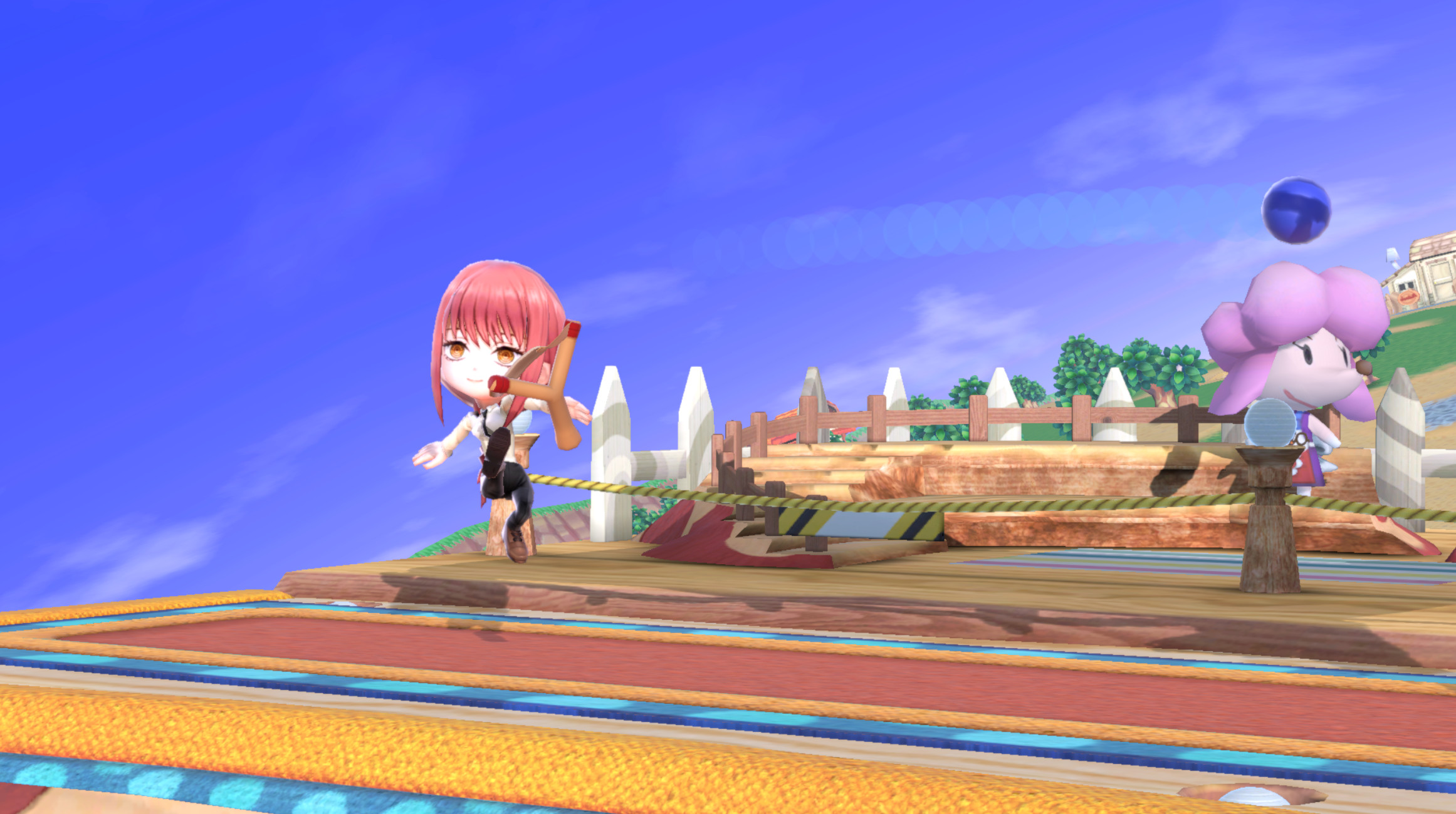 Makima over Isabelle Mod for Super Smash Bros. Ultimate | SSBU Mods