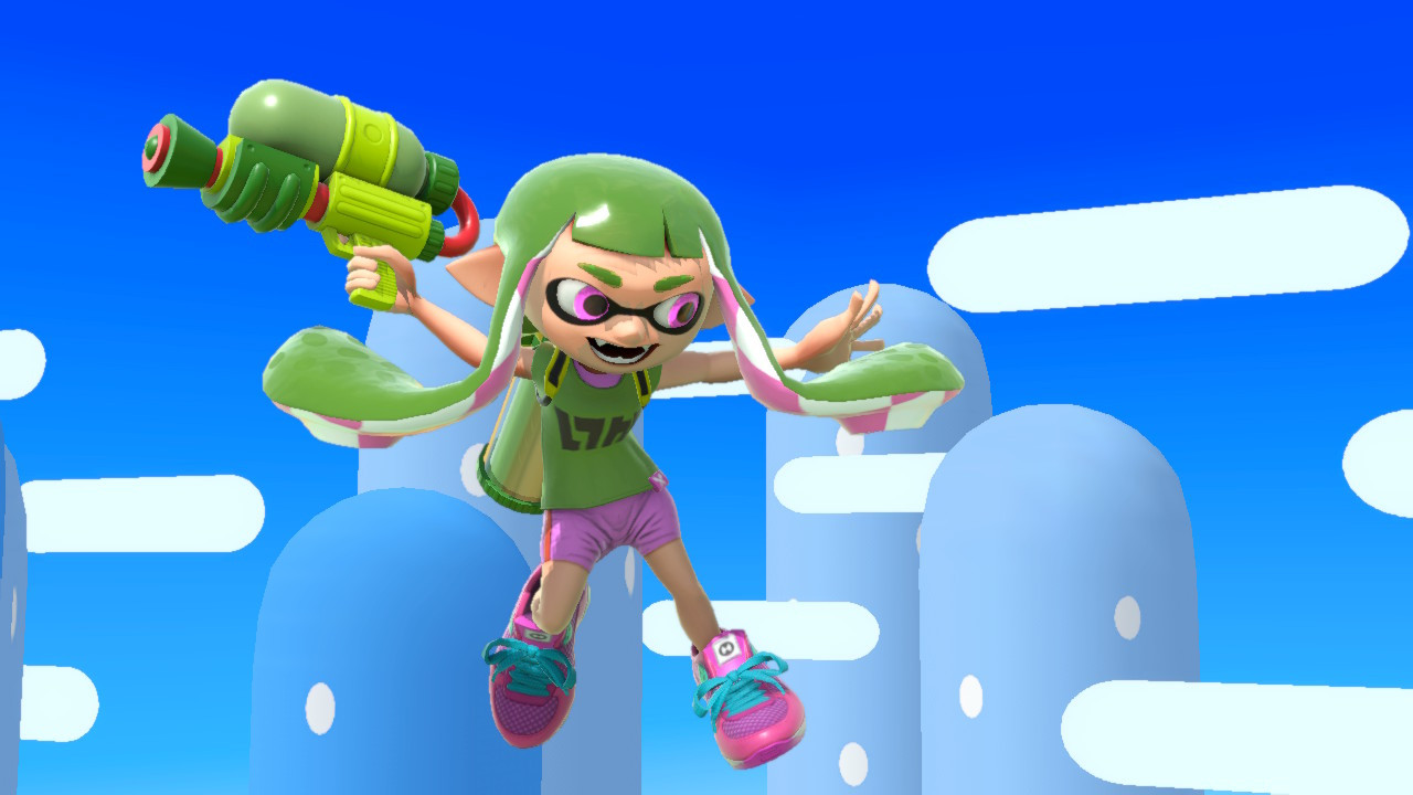 A Kockásfülű Nyúl Inkling [Super Smash Bros. Ultimate] [Mods]