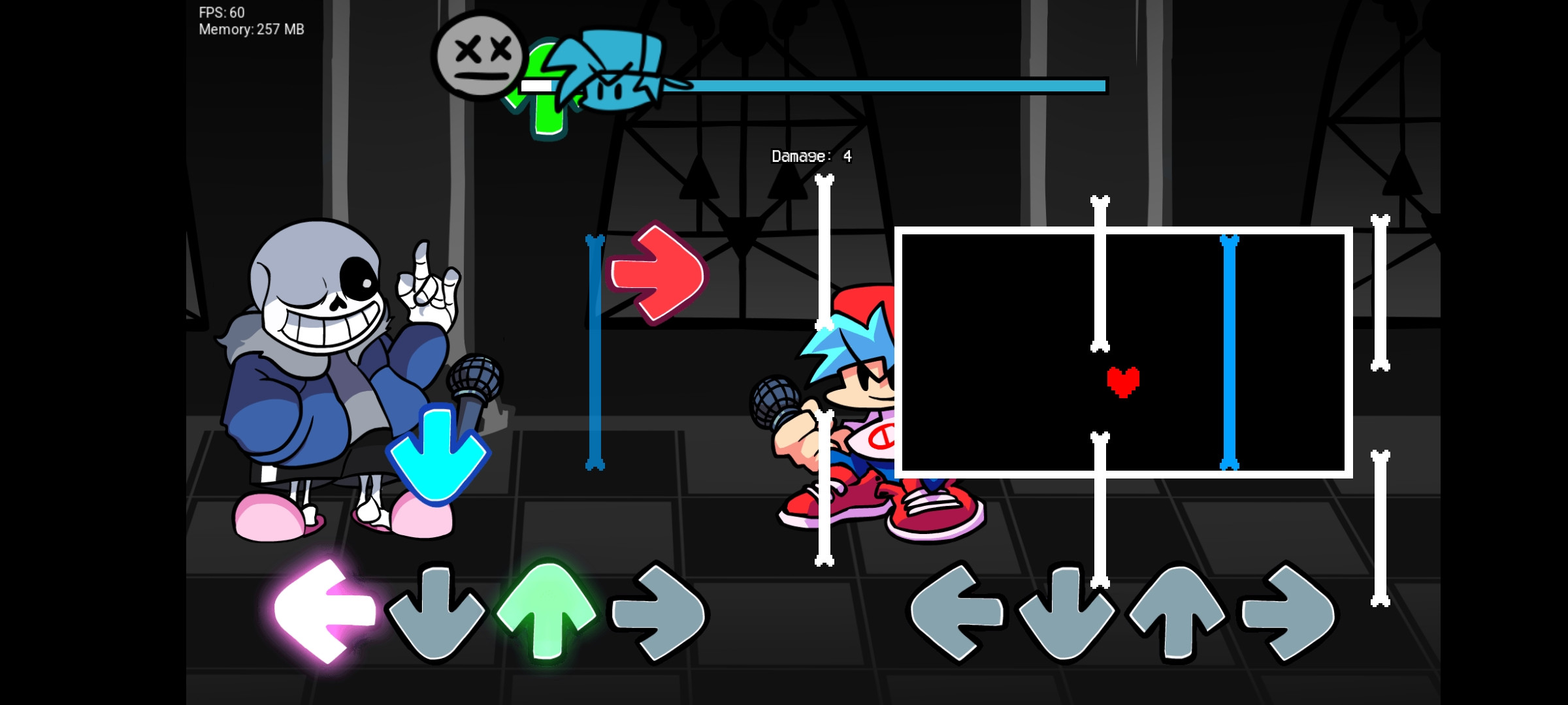 the return of sans [Friday Night Funkin'] [Mods]