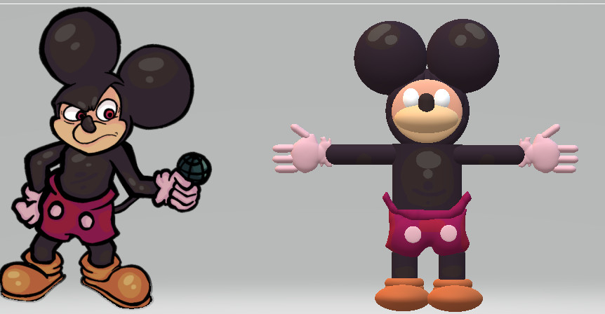 Confronting Yourselft but 3d mouse and beta mouse [Friday Night Funkin ...