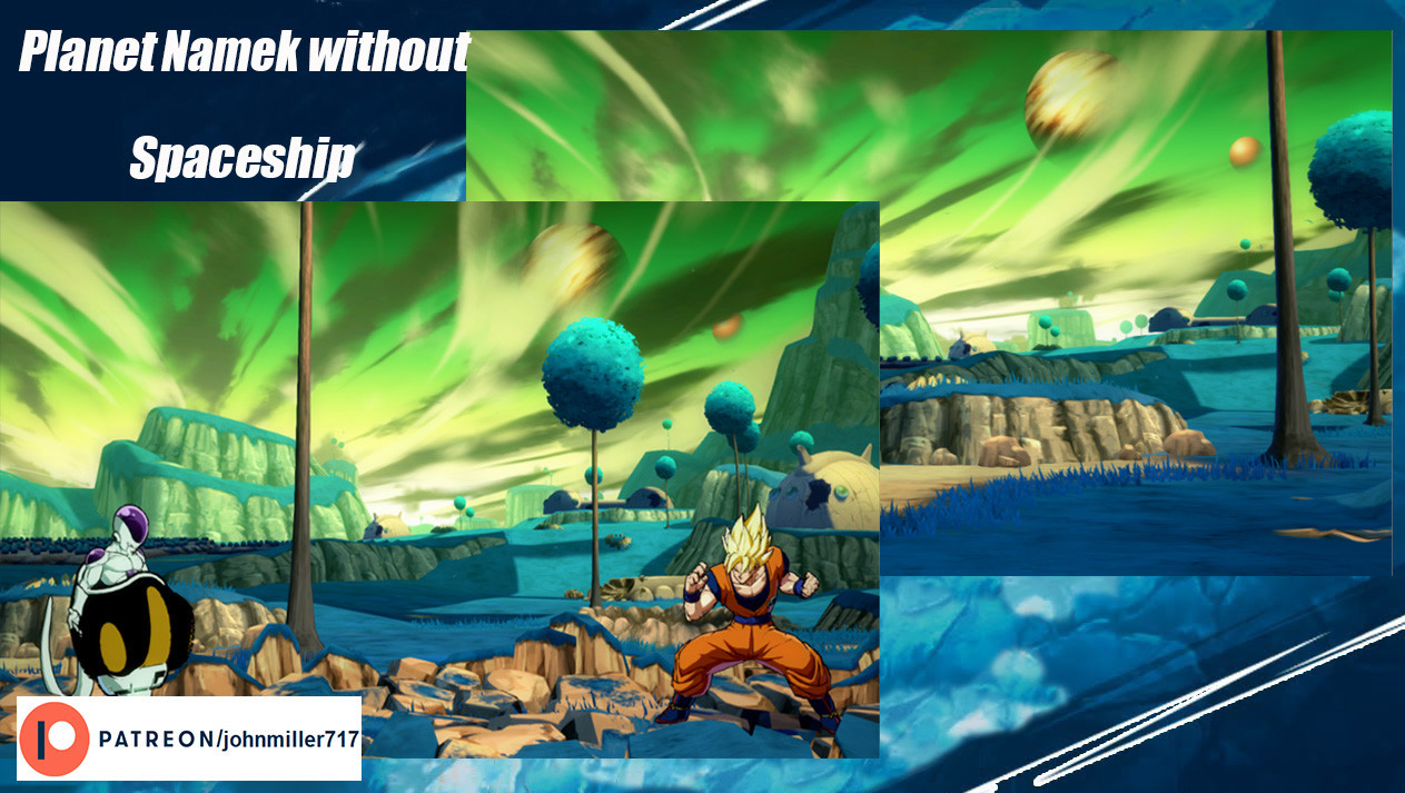 Planet Namek w/o Spaceship Mod for Dragon Ball FighterZ | DB:FZ Mods