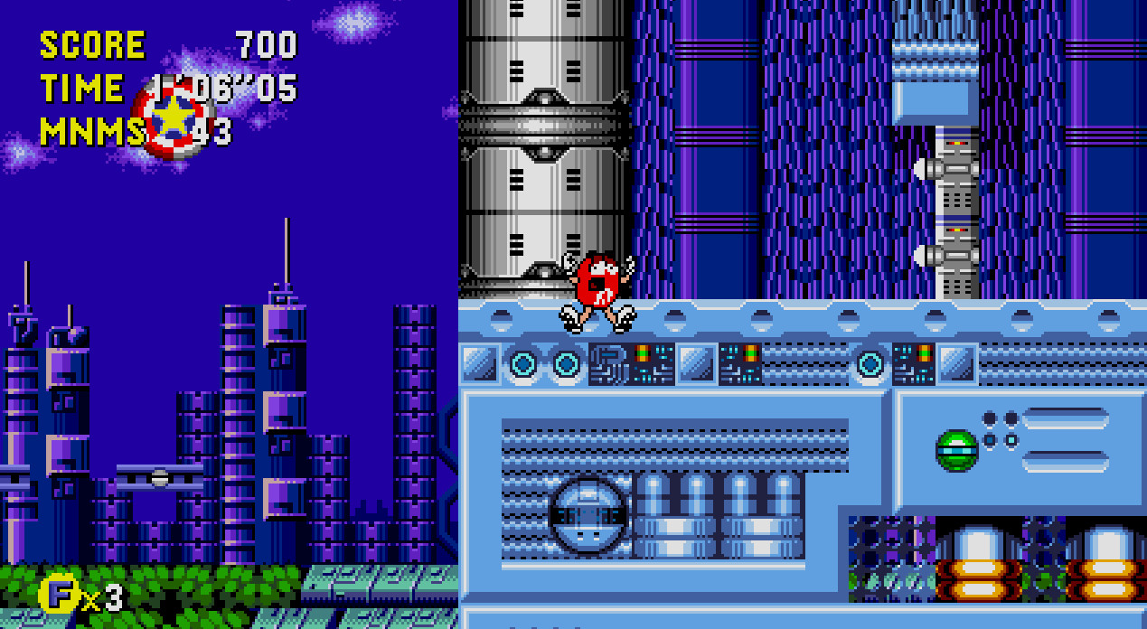 M&M's Time Travel Mod for Sonic CD (2011) | SCD Mods