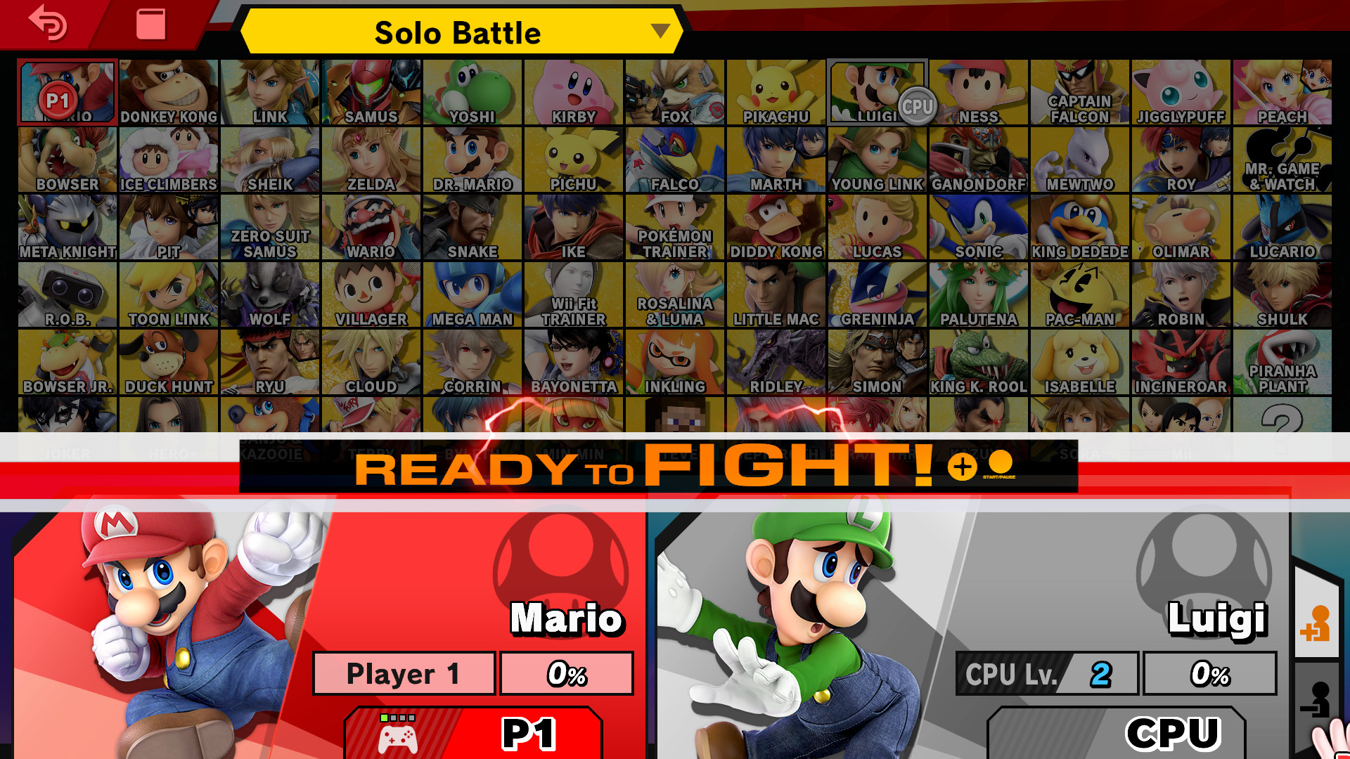 Better READY-TO-FIGHT Banner Mod for Super Smash Bros. Ultimate | SSBU Mods
