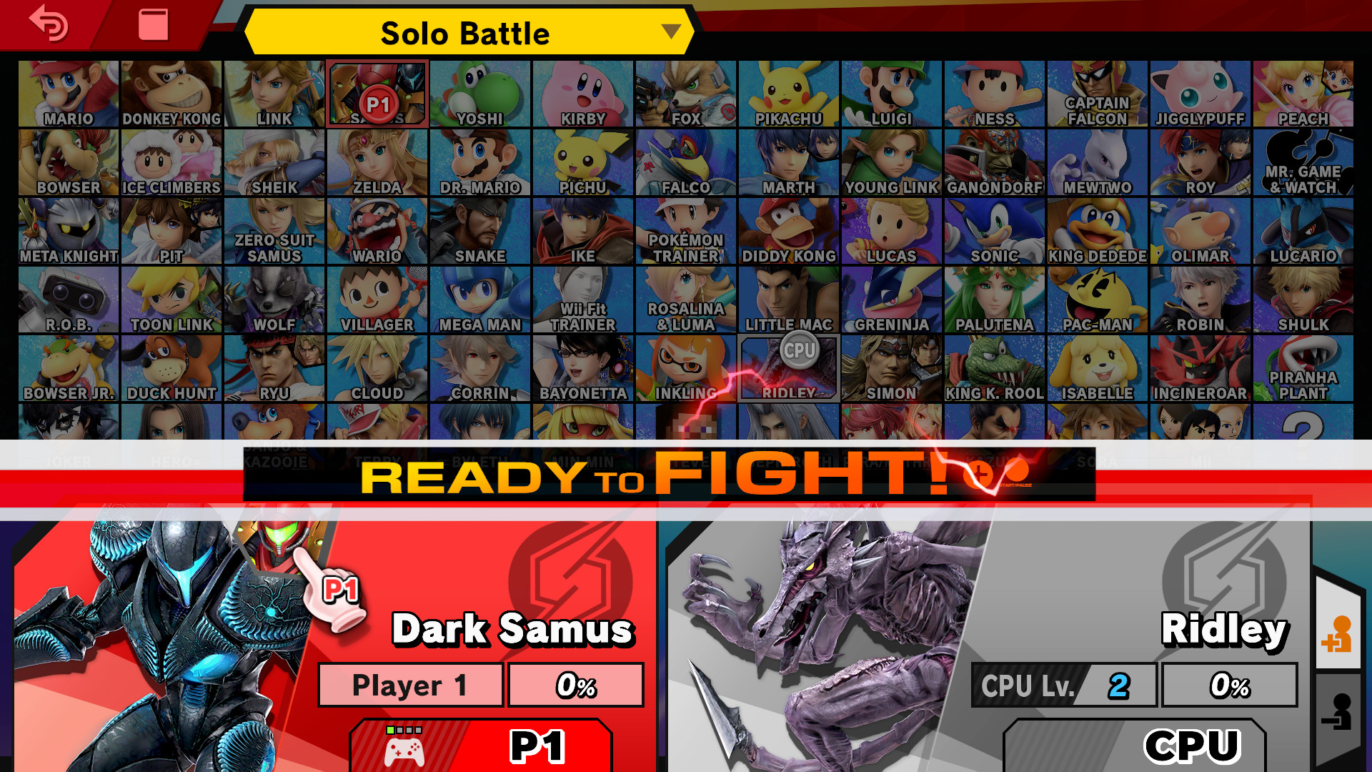 Better READY-TO-FIGHT Banner Mod for Super Smash Bros. Ultimate | SSBU Mods