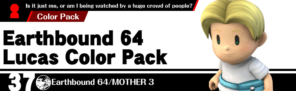Earthbound 64 Lucas Recolor Pack [WAVE 1] Mod for Super Smash Bros ...