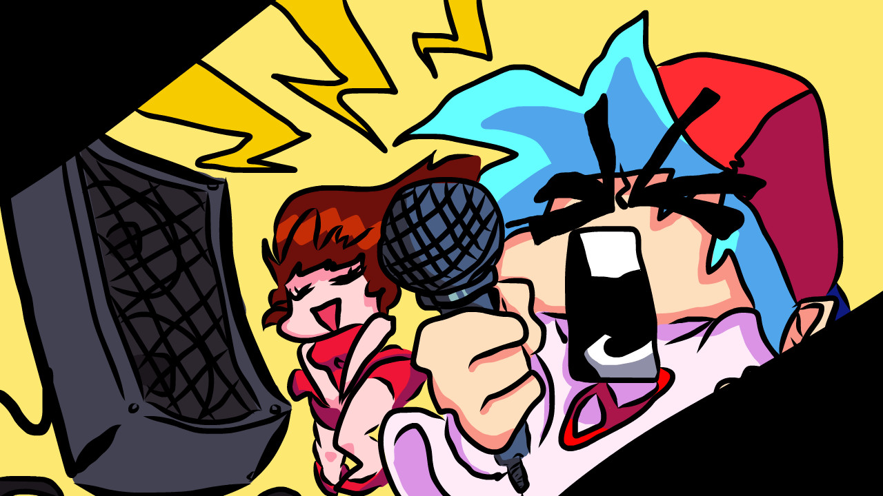 Character Selector + BG Redrawed and colored Pack Mod for Friday Night ...