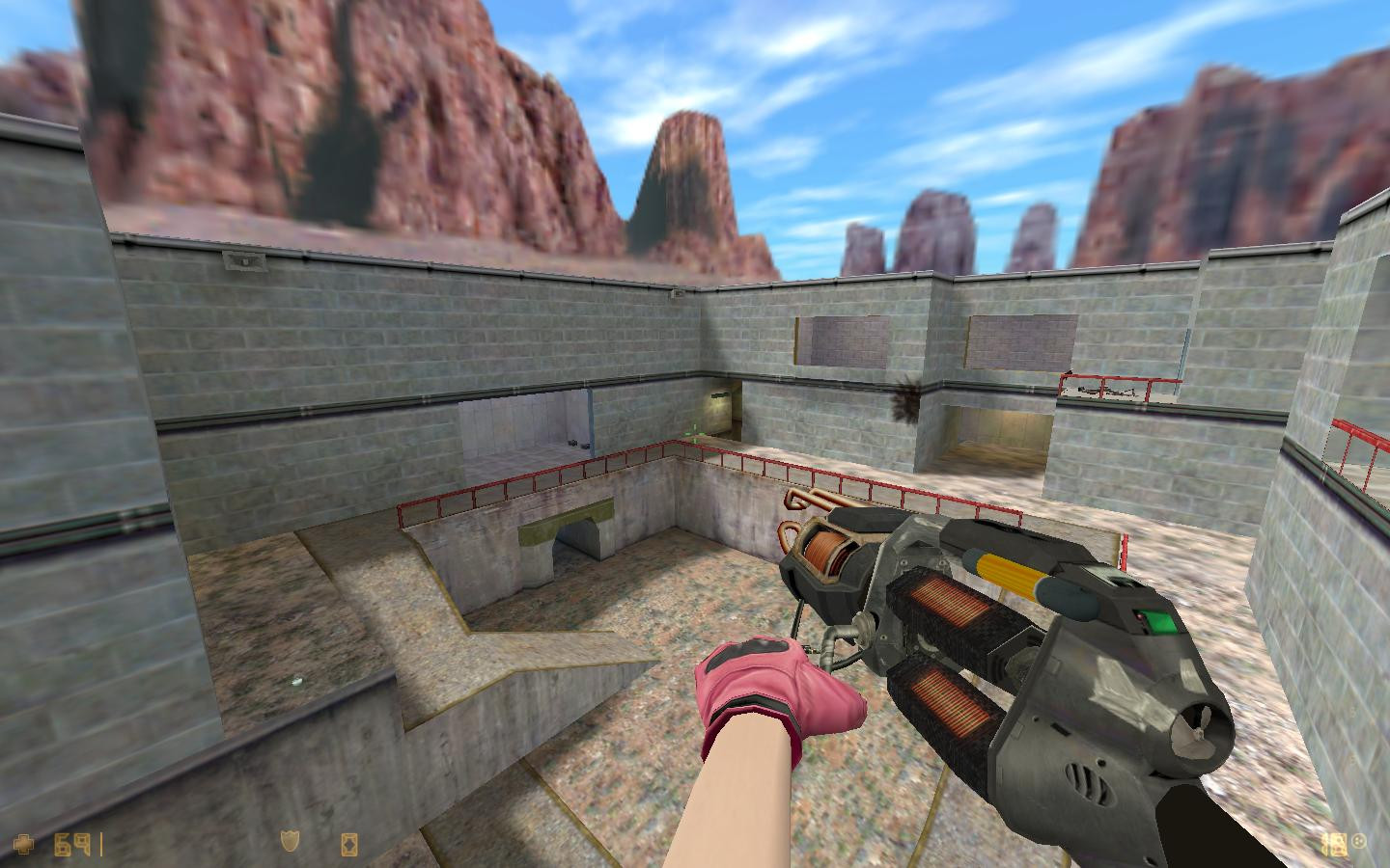 HL2 Gauss BETA (CSO FEMALE HANDS) Mod for Half-Life | HL Mods