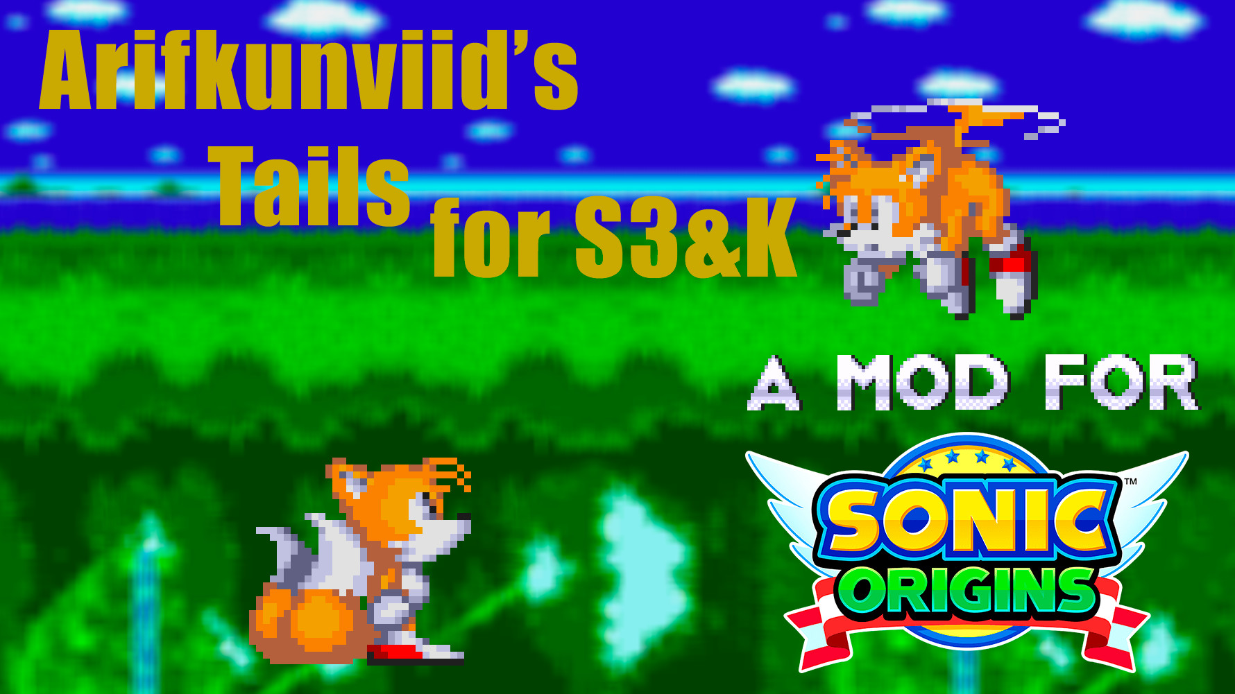 Arifkunviid's Tails for S3&K Mod for Sonic Origins | SO Mods