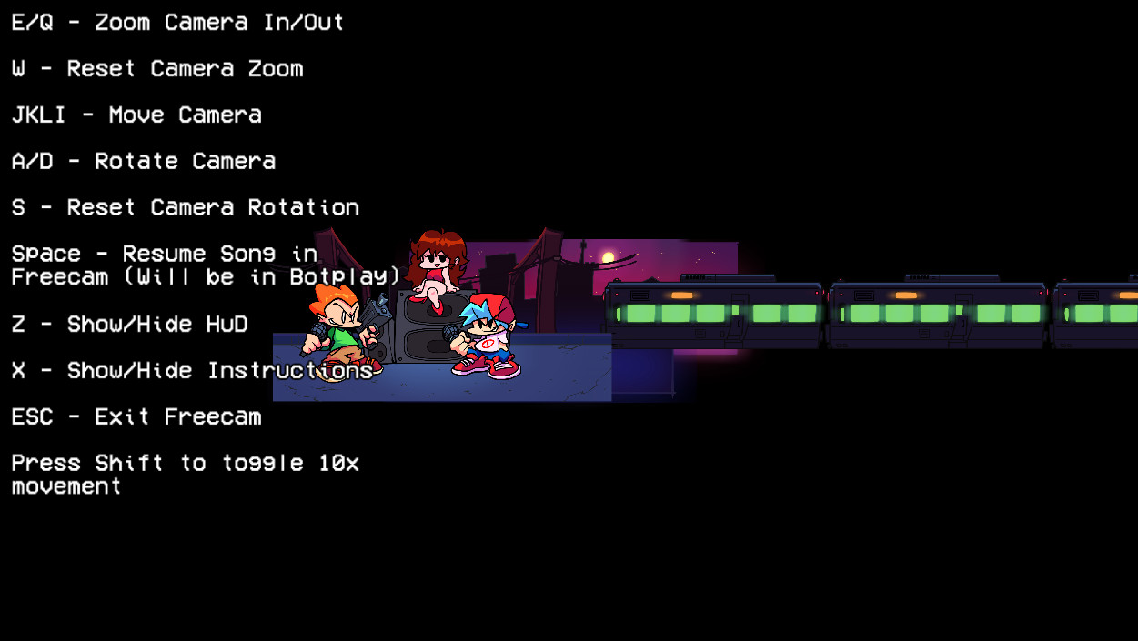 Free Camera Mode! [Friday Night Funkin'] [Mods]