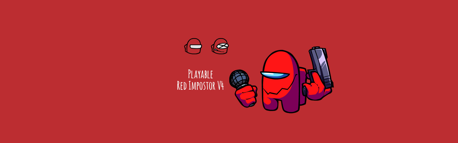 Playable Red Impostor V4 Mod for Friday Night Funkin' | FNF Mods