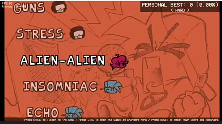 Alien Alien Mod (Modchart) Mod for Friday Night Funkin' | FNF Mods