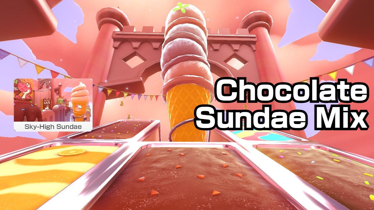 Chocolate Sundae Mix [Mario Kart 8 Deluxe] [Mods]