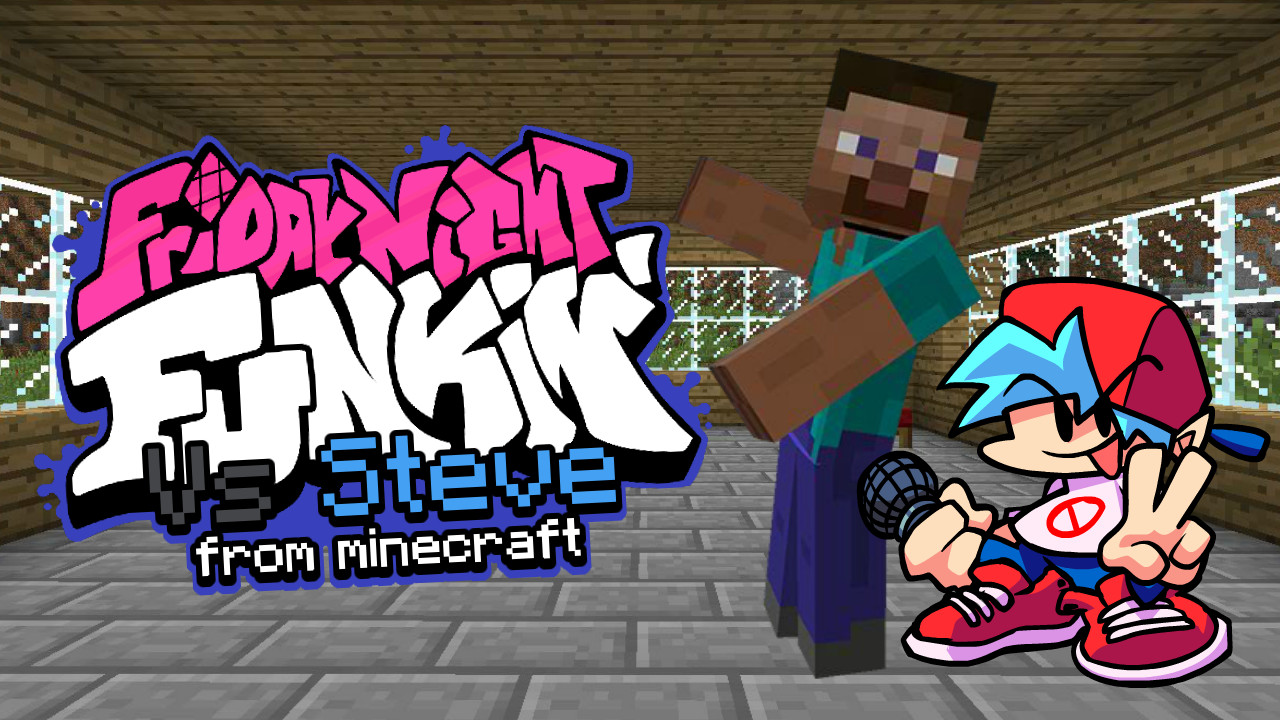 Friday Night Funkin' Vs Steve From Minecraft v1.5! Mod for Friday Night ...