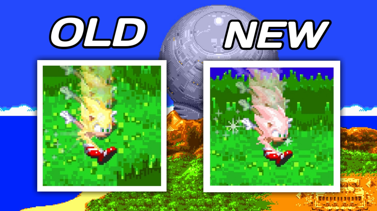 Replace Falling Sonic Sprite Mod for Sonic 3 A.I.R. | S3AIR Mods