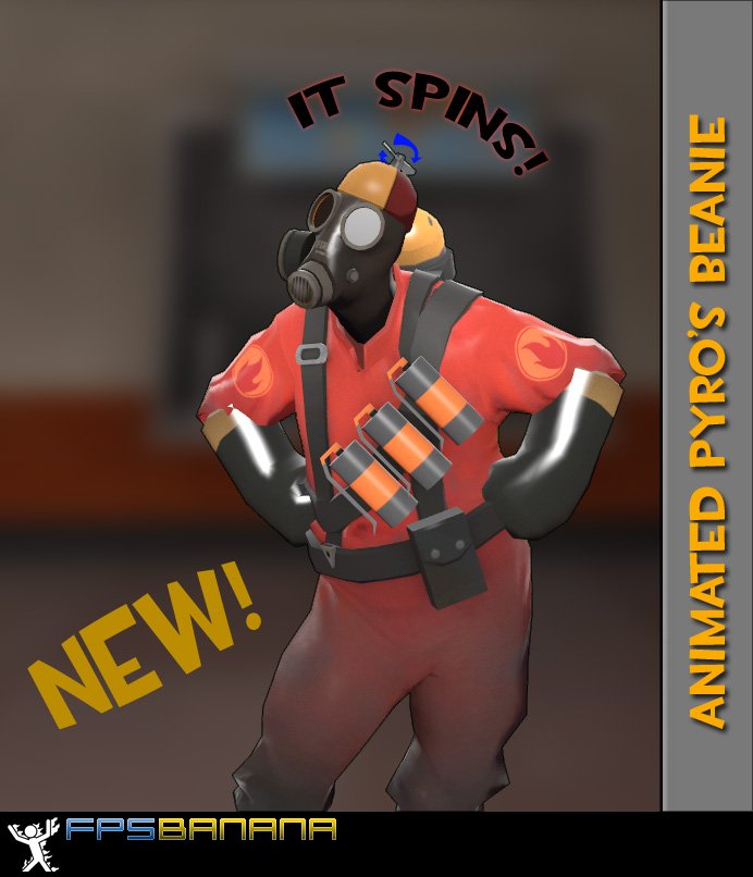 Animated Pyro Beanie [Team Fortress 2] [Mods]
