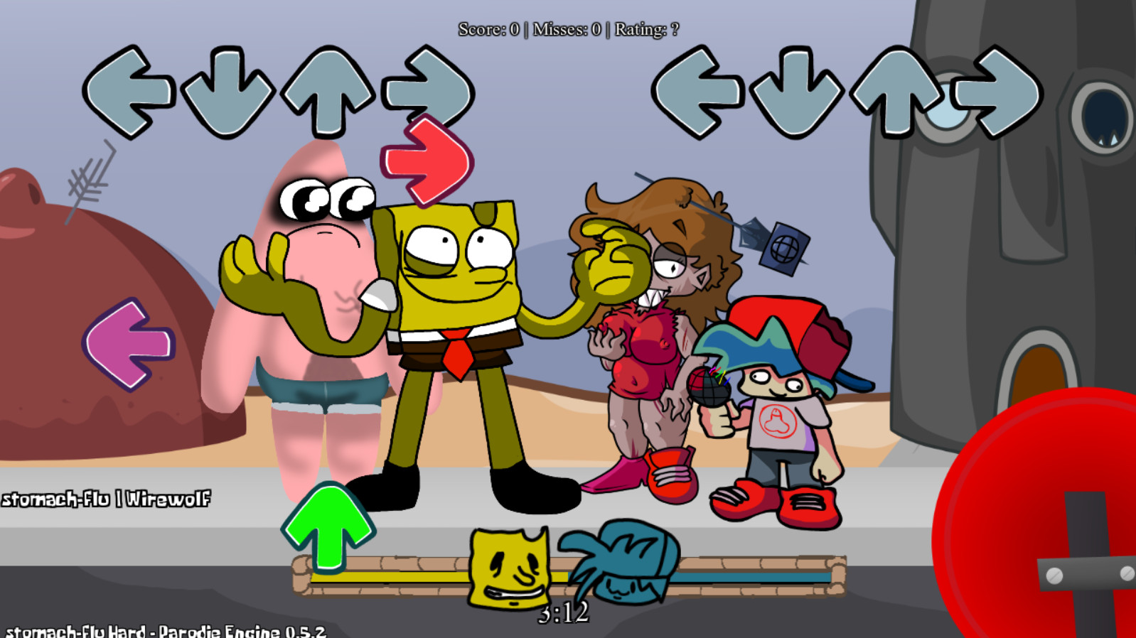 Remastered Sick Boyfriend Mod for Friday Night Funkin' | FNF Mods