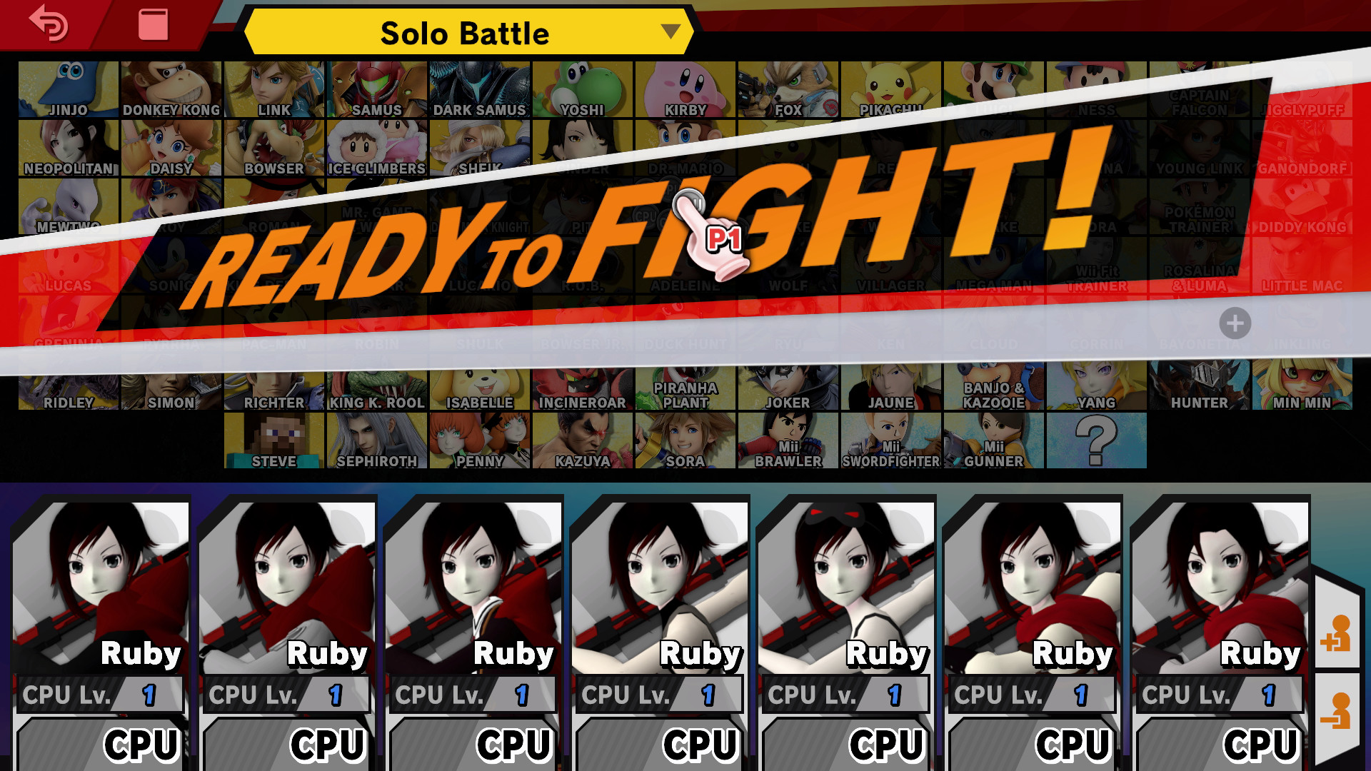 Ruby Rose (RWBY) Mod for Super Smash Bros. Ultimate | SSBU Mods