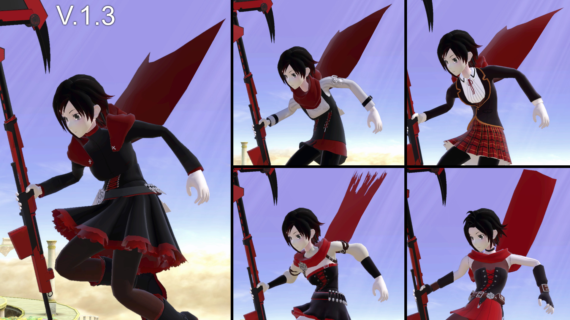 Ruby Rose (RWBY) Mod for Super Smash Bros. Ultimate | SSBU Mods