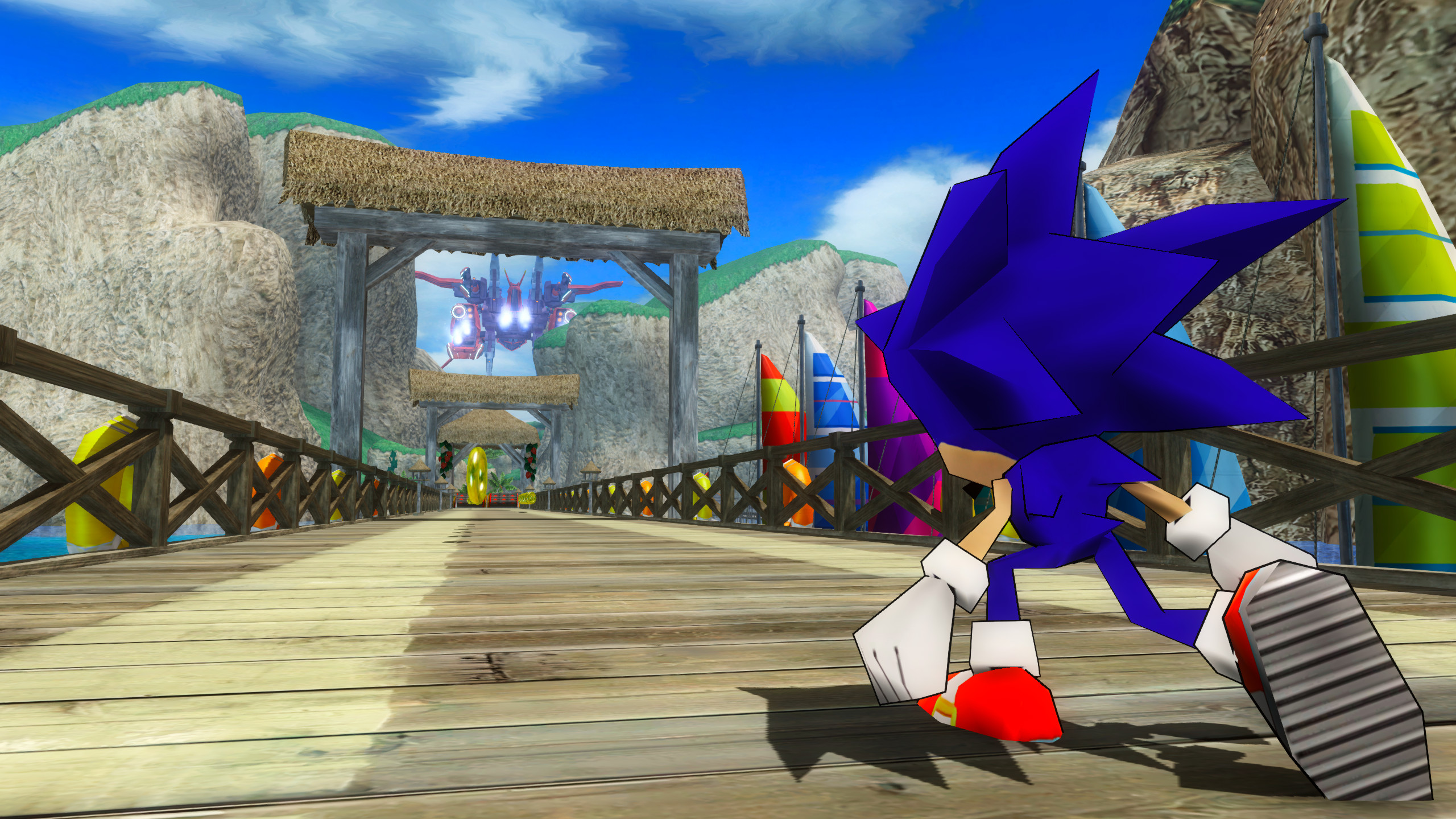 Rush Sonic Mod for Sonic the Hedgehog: Project '06 | Sonic P-06 Mods